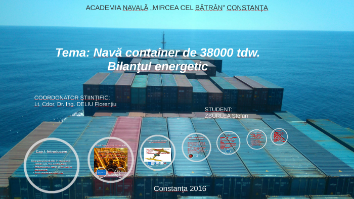 NAVĂ CONTAINER DE 38000 TDW. BILANŢUL ENERGETIC by Zburlea Stefan on Prezi