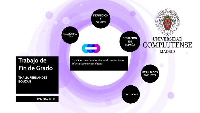 TFG - ESPORTS EN ESPAÑA - THALÍA FERNÁNDEZ by Thalía Fernández on Prezi