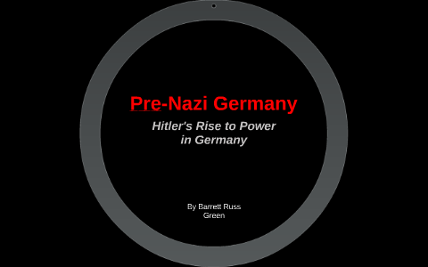 Pre-Nazi Germany by Barrett Russ on Prezi