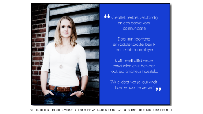 Curriculum Vitae Jesse Vermeer by Jesse Vermeer on Prezi