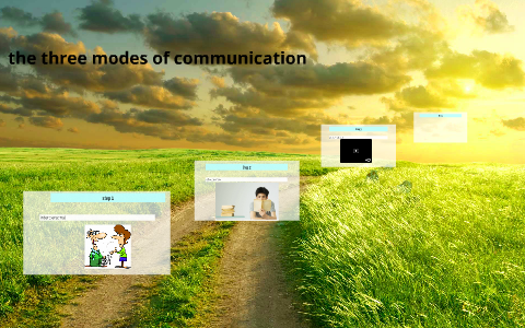 3 modes of communication by farideh jahanbin on Prezi