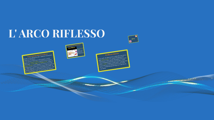 L'ARCO RIFLESSO by Ila Non lo dico on Prezi