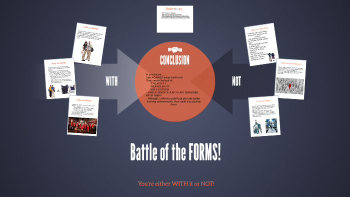 Battle of the FORMS! by Treyanna Jenkins on Prezi