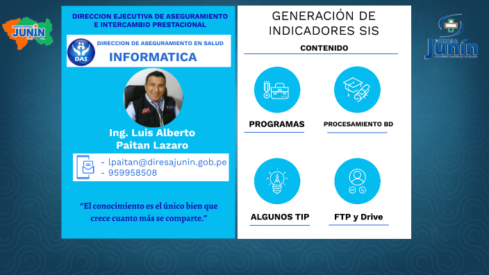 GENERACION DE REPORTES by LUIS ALBERTO PAITAN LAZARO on Prezi