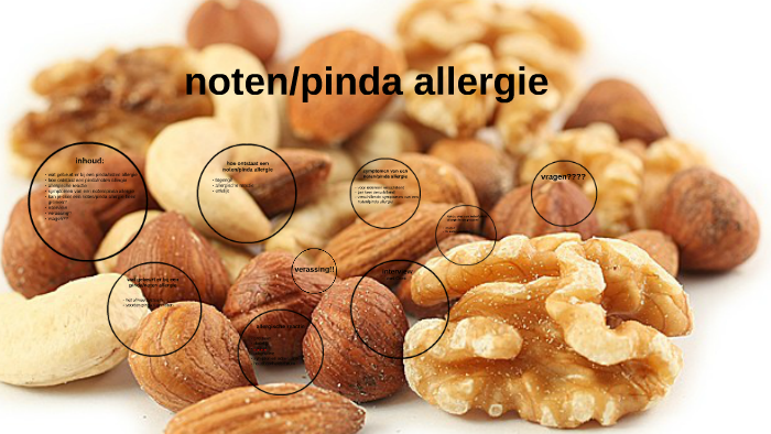 noten/pinda allergie by Liselot van der Meer on Prezi