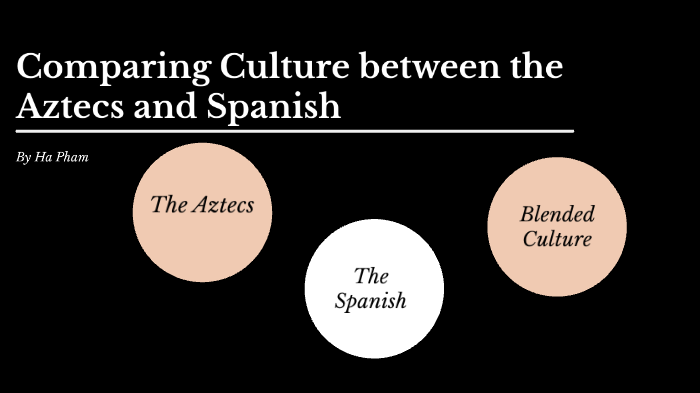 Aztec and Spanish Comparison Between Cultures by Ha Pham on Prezi