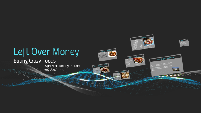 Left Over Money by Isabel Lundin