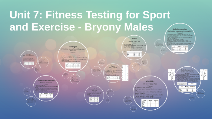Unit 7: Fitness Testing for Sport and Exercise by Bryony Males on Prezi