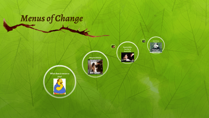 Menus of Change by Will Downes on Prezi