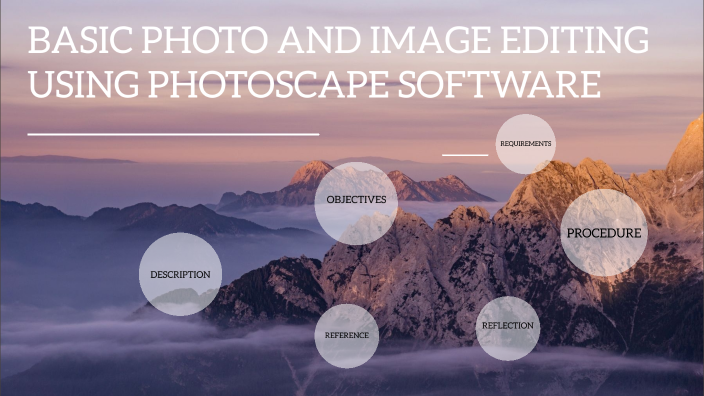 Basic Photo and Image Editing Using PhotoScape Software by Nilma Egera ...