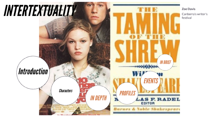 10 things I Hate About You & Taming of the Shrew by Zoe Davis on Prezi