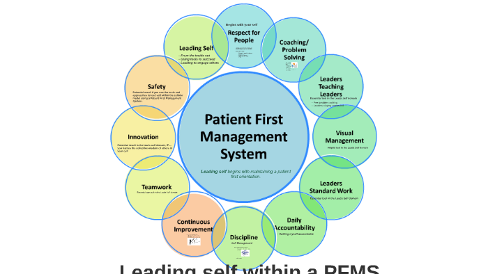 Leading self within a Patient First Management System by Vanesa ...