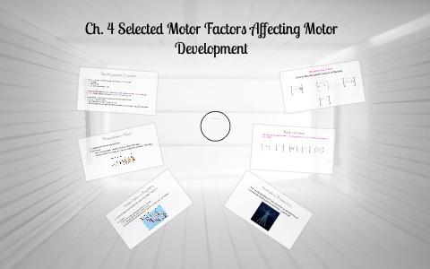 Ch. 4 Selected Motor Factors Affecting Motor Development by Brad DeWeese on Prezi
