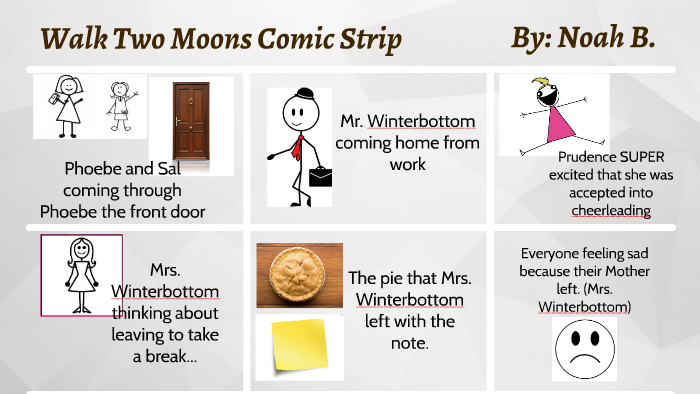 Walk Two Moons Comic Strip by Noah Barker on Prezi