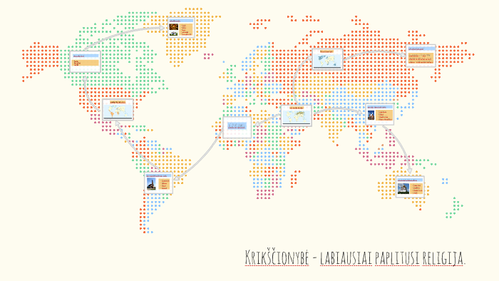 Krikščionybė - labiausiai paplitusi religija. by XxRuthxX XxRuthxX on Prezi