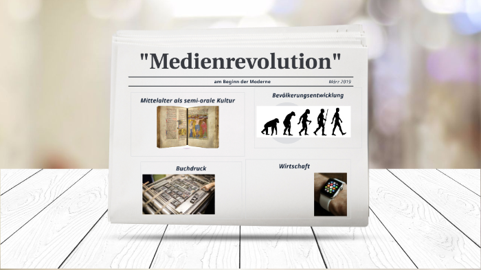 "Medienrevolution" am Beginn der Moderne by Amy-Lee Tech on Prezi