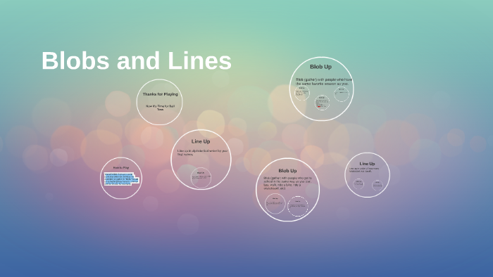 Blobs and Lines by Sarah Reimund