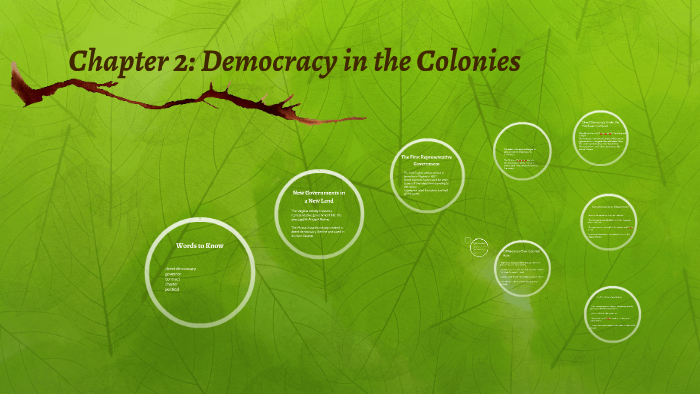 Chapter 2: Democracy in the Colonies by Wendy Downey on Prezi