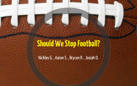 Concussions in Football by Aaron Snay on Prezi