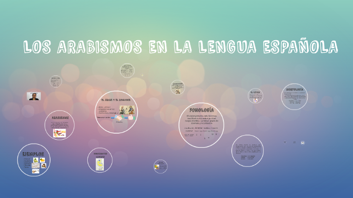 LOS ARABISMOS EN LA LENGUA ESPAÑOLA by Laura Ariza on Prezi
