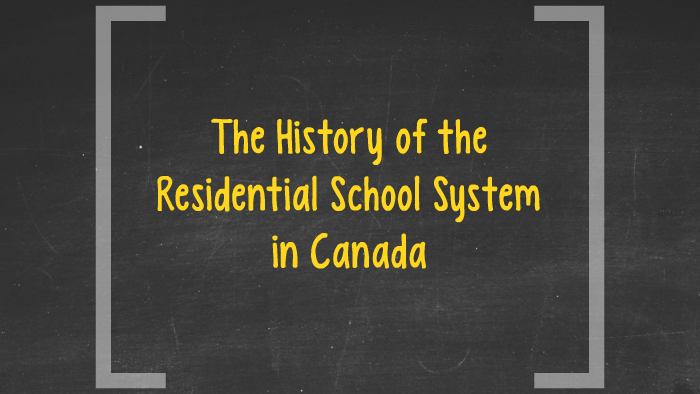 The History of Indian Residential Schools in Canada by Jennifer Pouw on ...