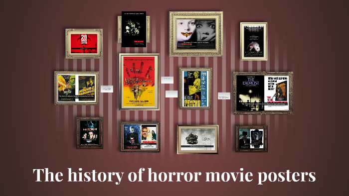 the history of horror movie posters by Tara Ferreday on Prezi