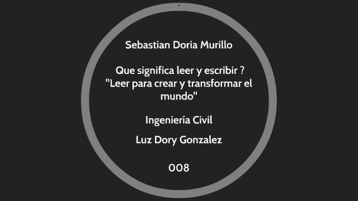 Por que leer y escribir es el principio para el conocimiento by ...