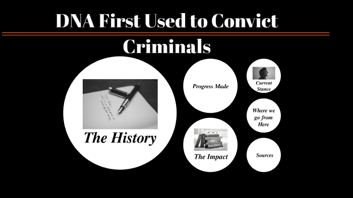 DNA First Used to Convict Criminals by Jennica Young on Prezi