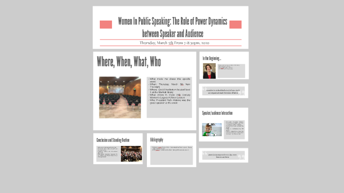 Women In Public Speaking by Angela Deng