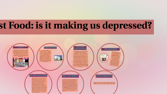 Fast Food: is it making us depressed? by Cherith Camp on Prezi