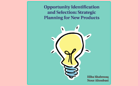 Opportunity Identification and Selection: Strategic Planning by Hiba ...