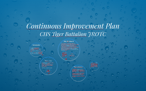 Continuous Improvement Plan by JROTC Program on Prezi