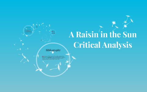 A Raisin in the Sun Critical Analysis by Amy B