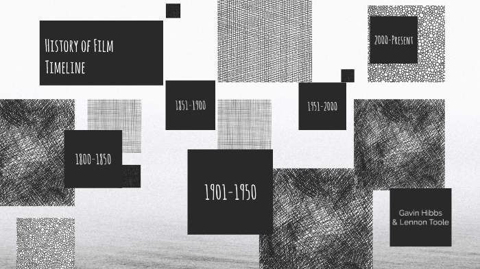 History of Film Timeline by Gavin Hibbs on Prezi