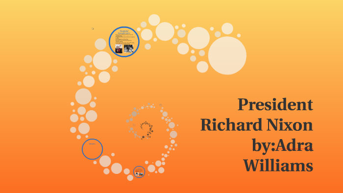 President Richard Nixon by:Adra Williams by Adra Williams on Prezi
