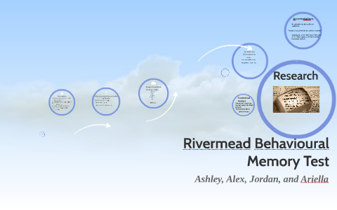 Rivermead Behavioural Memory Test by Jordan Lorch on Prezi