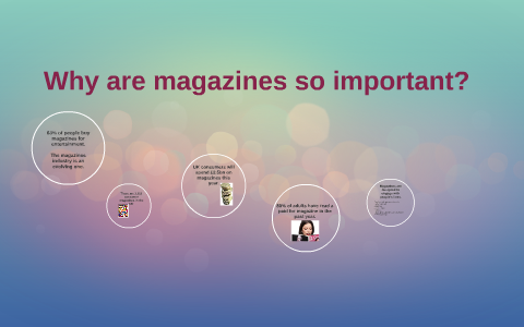 Why are magazines so important? by Laura Kingston on Prezi