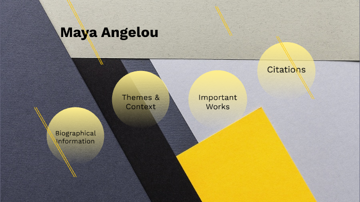 Artist Presentation: Maya Angelou by Jordyn Hodge on Prezi