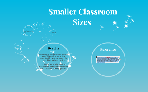 What are the effects of a smaller classroom size by Katherine Moore on ...