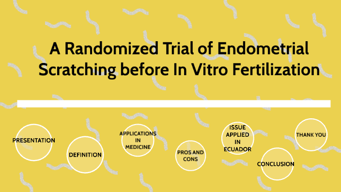 A Randomized Trial of Endometrial Scratching before In Vitro ...