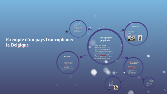 Exemple d'un pays francophone: la Belgique by Pavel Čech on Prezi