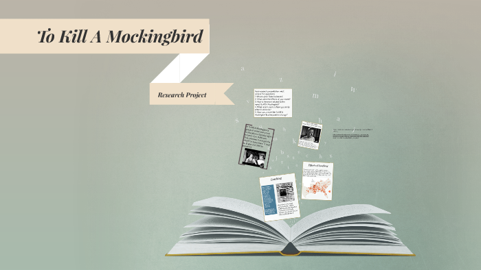To Kill A Mockingbird Research Presentation by Michael Sauter on Prezi