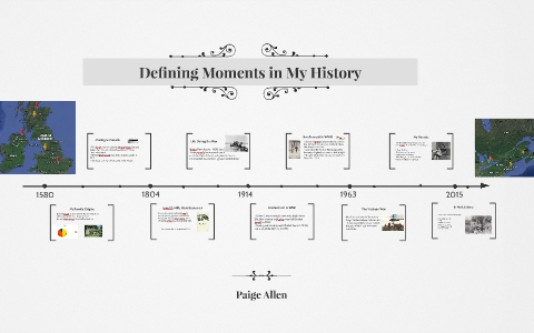 Defining Moments in My History by Paige A on Prezi