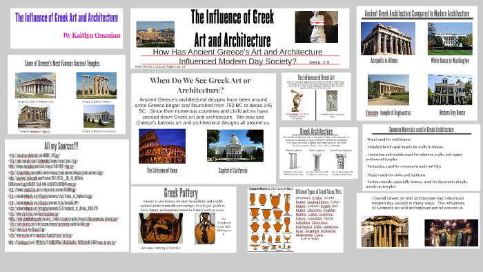 The Influence of Greek Art and Architecture by Kat Valentine on Prezi