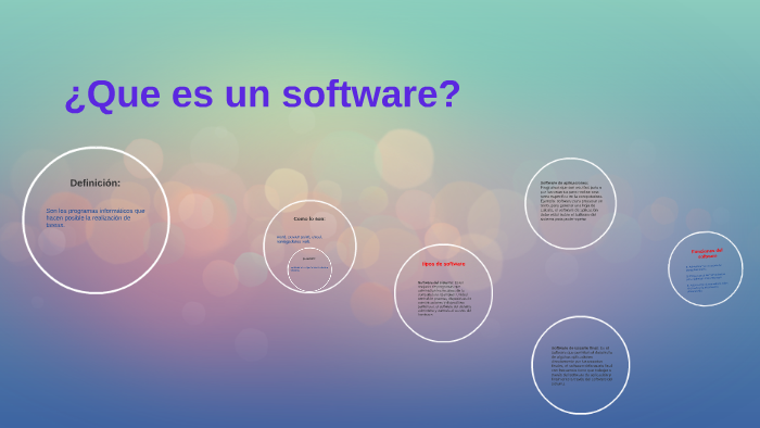 Que es un sofware by Carmen Garcia on Prezi
