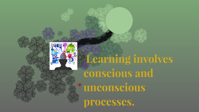 8. Learning involves conscious and unconscious processes. by Valeria ...