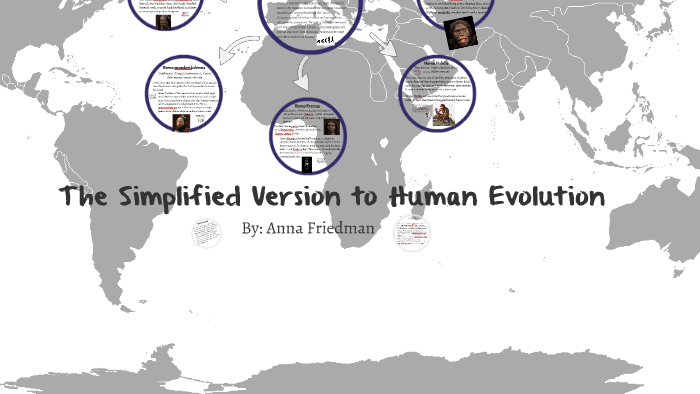 The Simplified Version to Human Evolution by Anna Friedman on Prezi