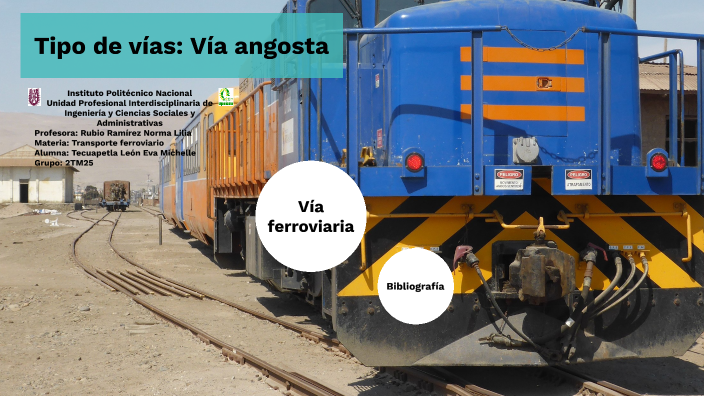 Tipos de vías: Vía angosta by Eva Tecuapetla León on Prezi
