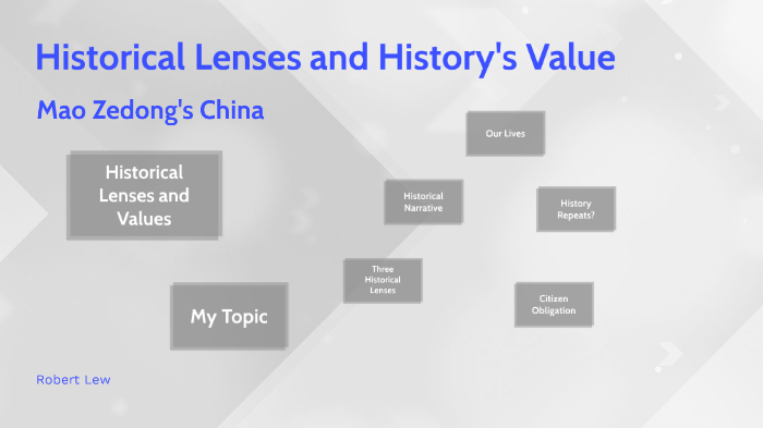 Historical Lenses and Value of Mao Zedong's China by Robert Lew on Prezi