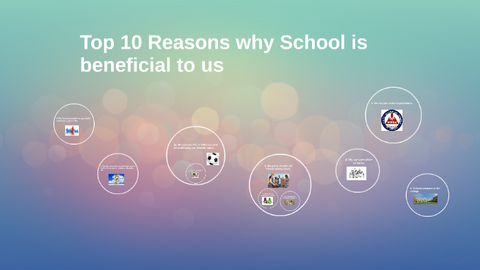 Top 10 reasons why school is beneficial for us. by Jewel Jojan on Prezi
